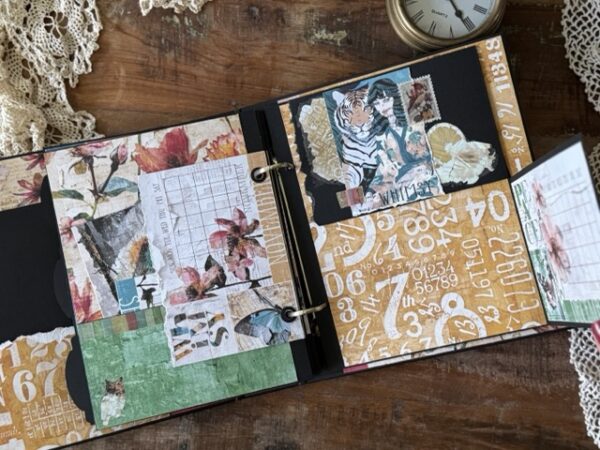 Create an Art Journal Album & Collage Pop-Up Cards with Journaling ...