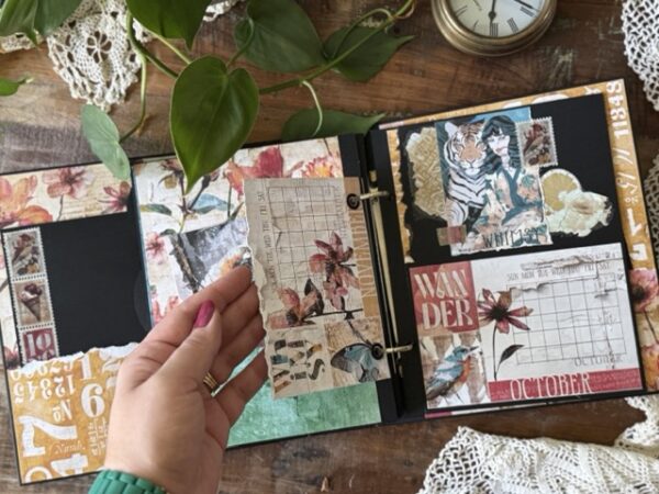 Create an Art Journal Album & Collage Pop-Up Cards with Journaling ...