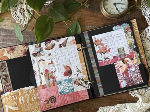 Create an Art Journal Album & Collage Pop-Up Cards with Journaling ...