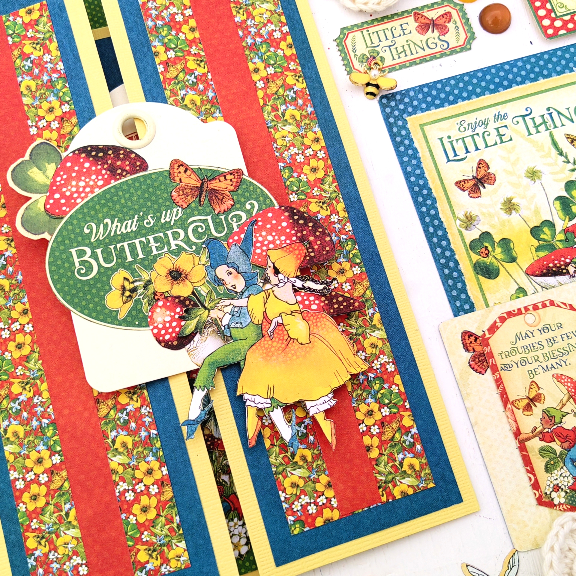 Double Sliding Tag Card Tutorial – Graphic 45 Papers