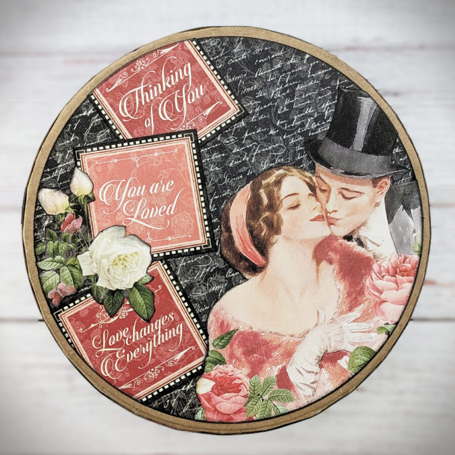 Decorating Your Stacking Circle Box Set – Graphic 45 Papers