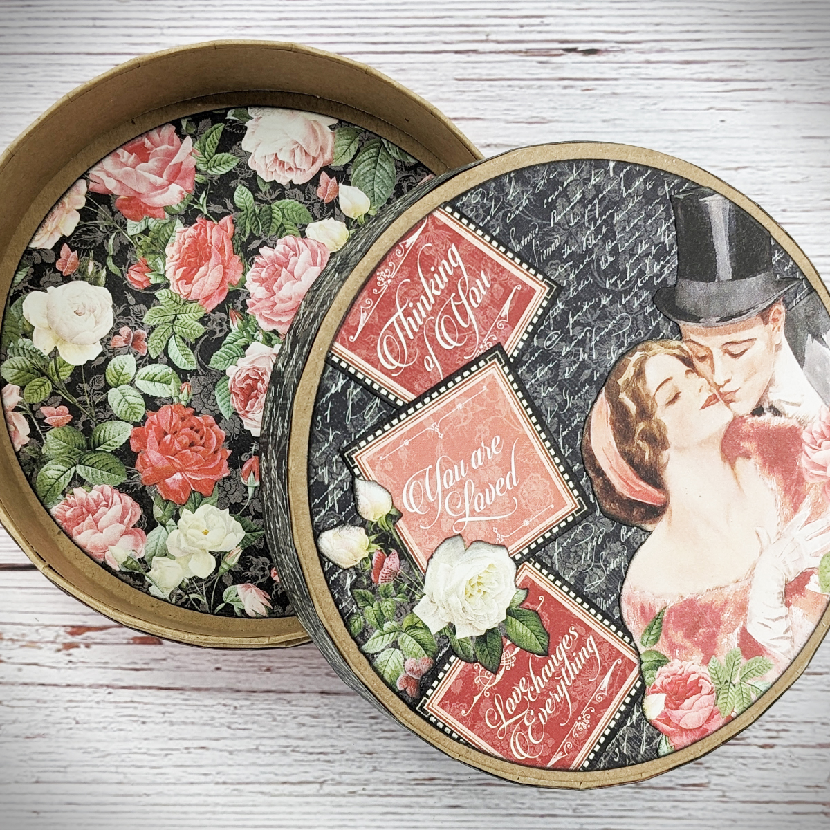 Decorating Your Stacking Circle Box Set – Graphic 45 Papers