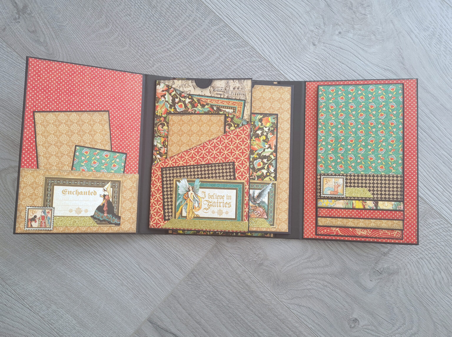 Create Embellishments & a Folio with Anna – Graphic 45 Papers