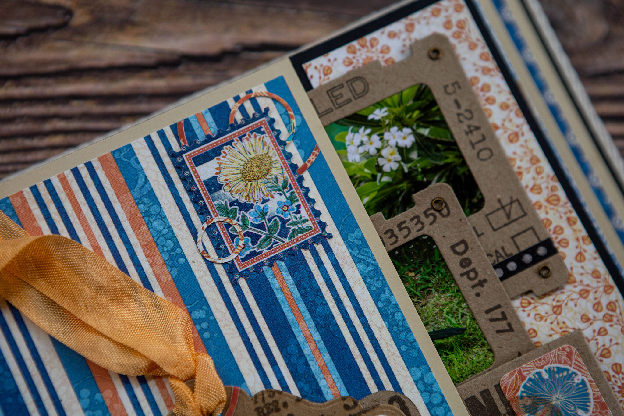 Paradise Mini Album Tutorial – Graphic 45 Papers
