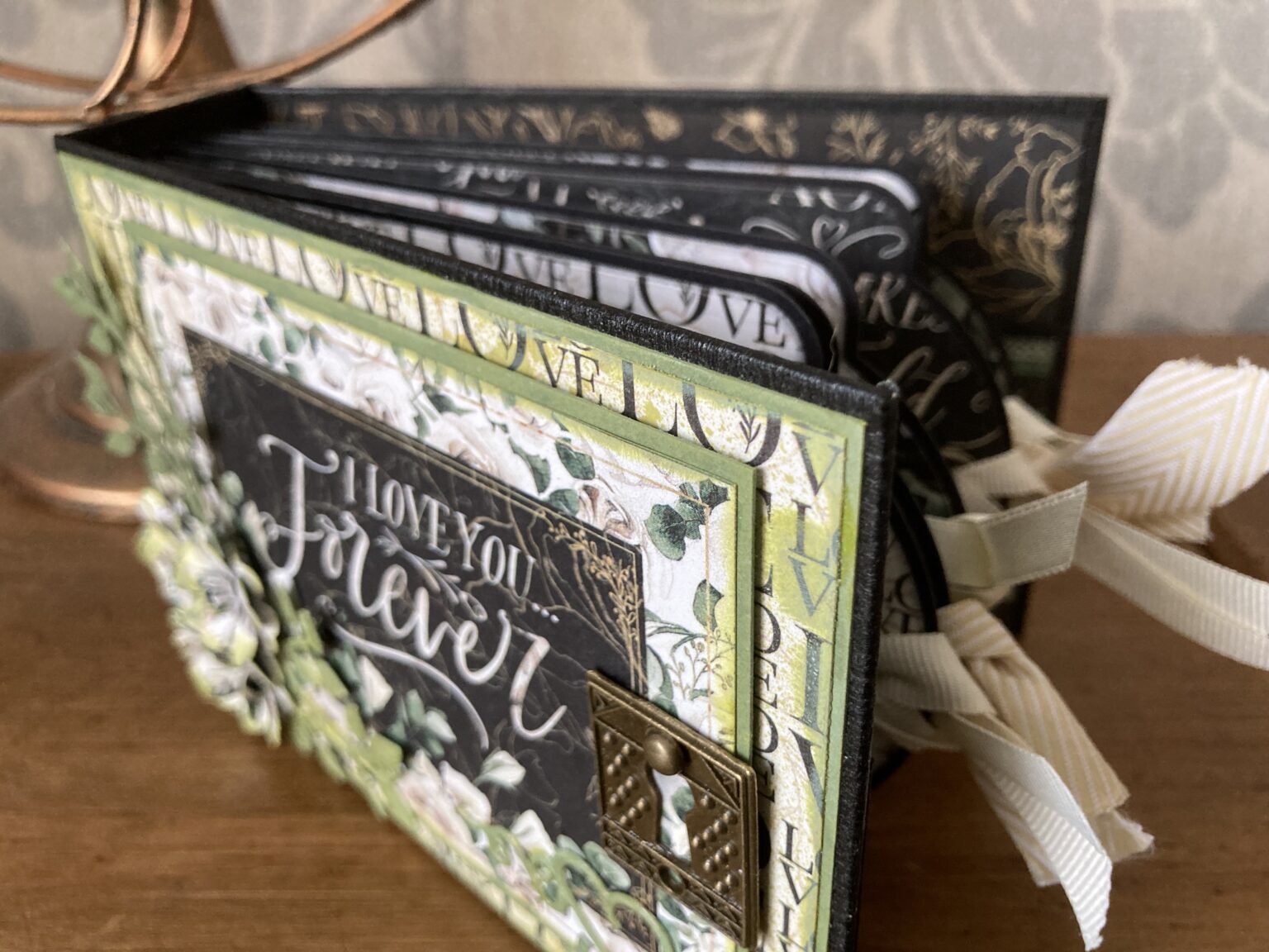 Mixed Media Album Cover Tutorial – Graphic 45 Papers
