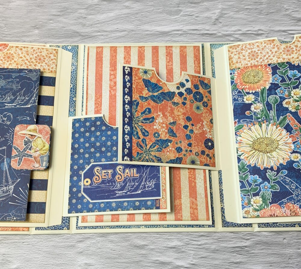 Transform an Interactive Folio Album – Graphic 45 Papers