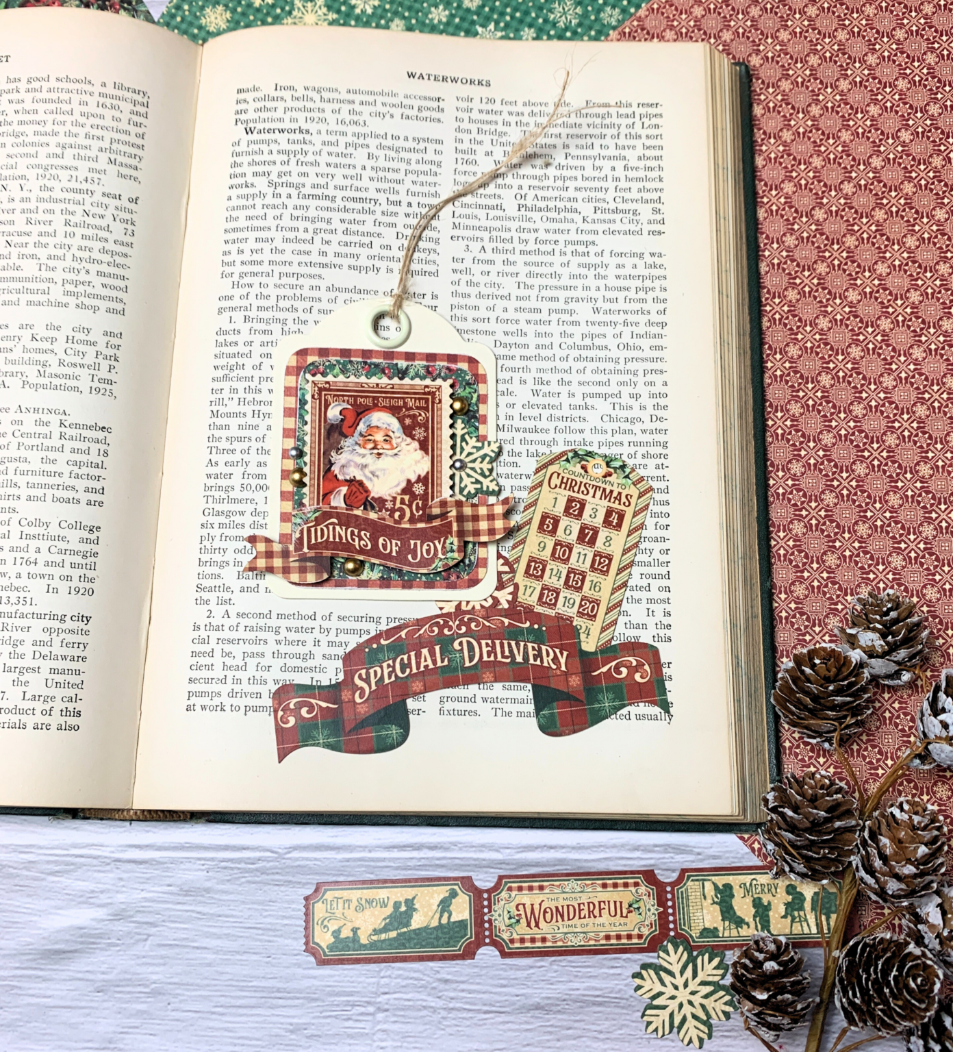 Last Minute Christmas Gift Tags – Graphic 45 Papers