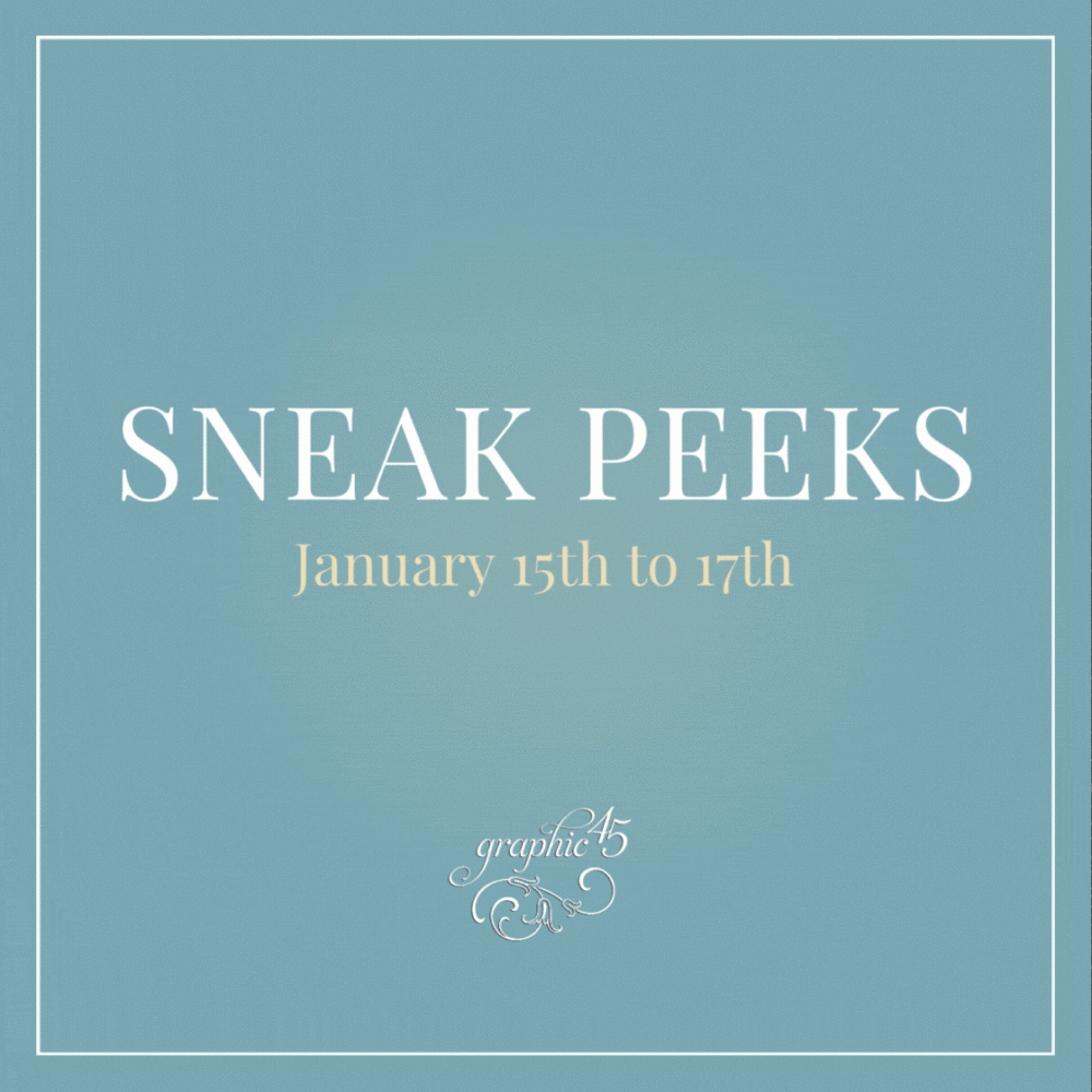 The Beach is Calling – Winter Sneak Peeks – Graphic 45 Papers