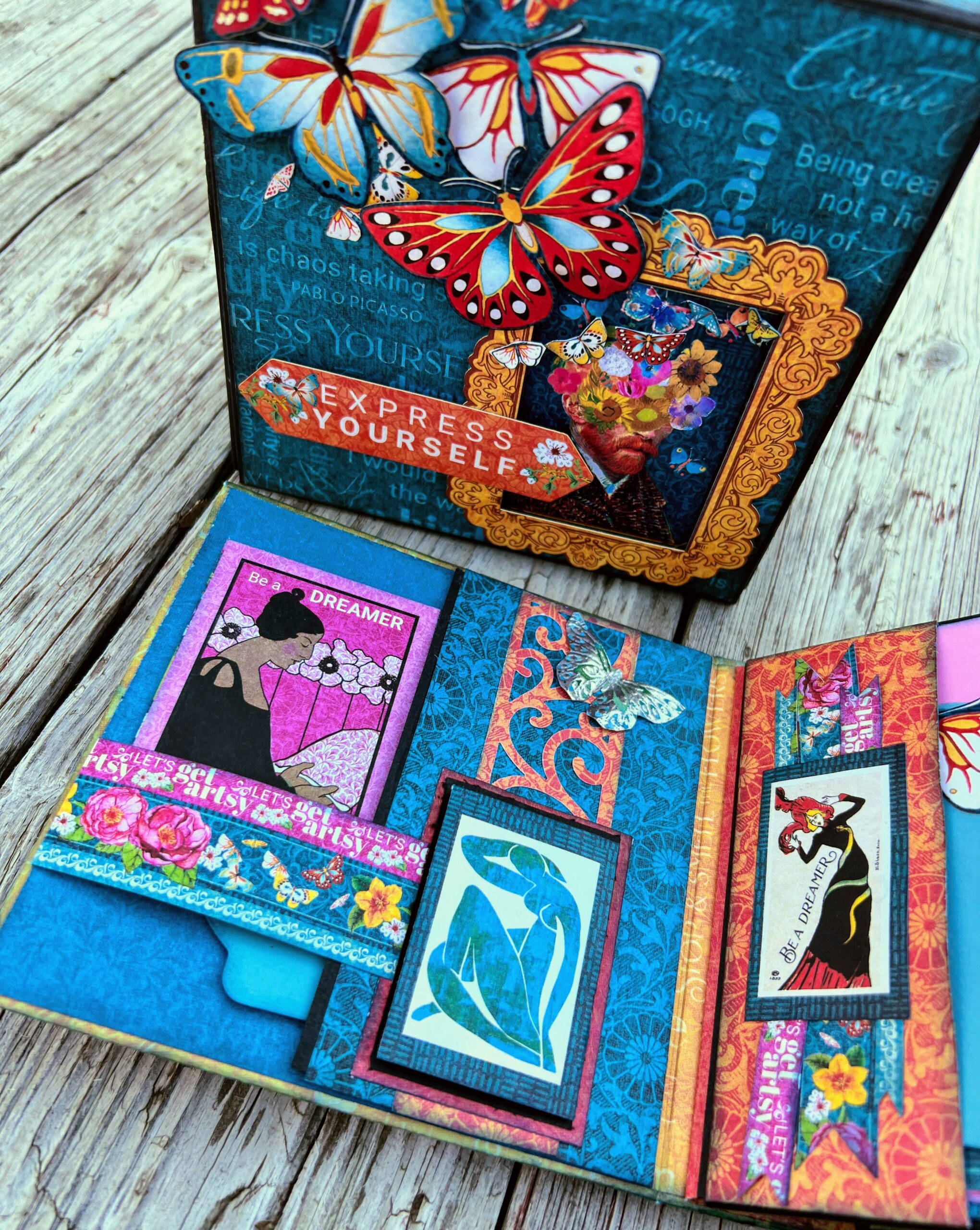 Crafting Magic: How to Create a Pop-Up Box with a DIY Album – Graphic ...