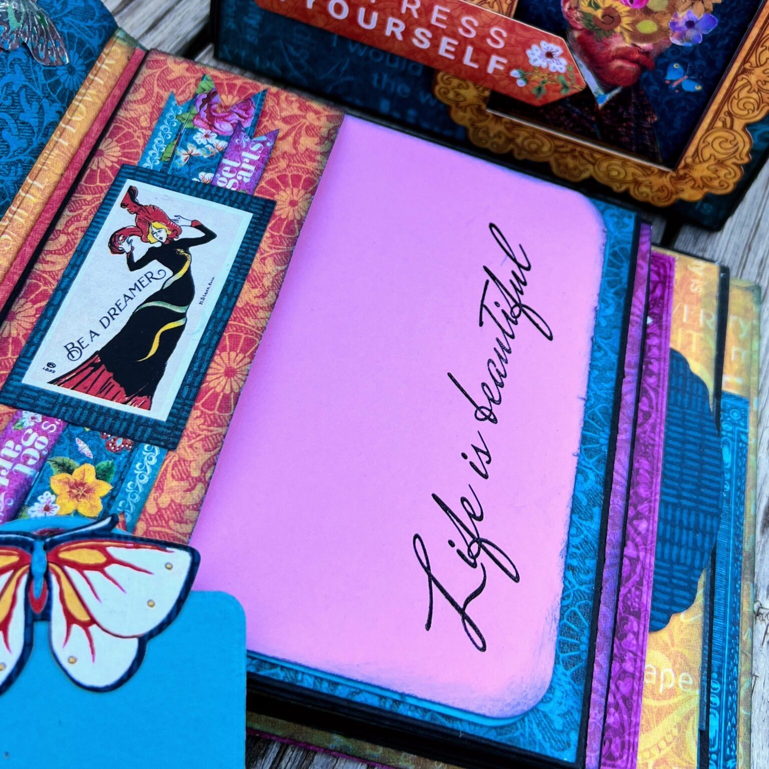 Crafting Magic: How to Create a Pop-Up Box with a DIY Album – Graphic ...
