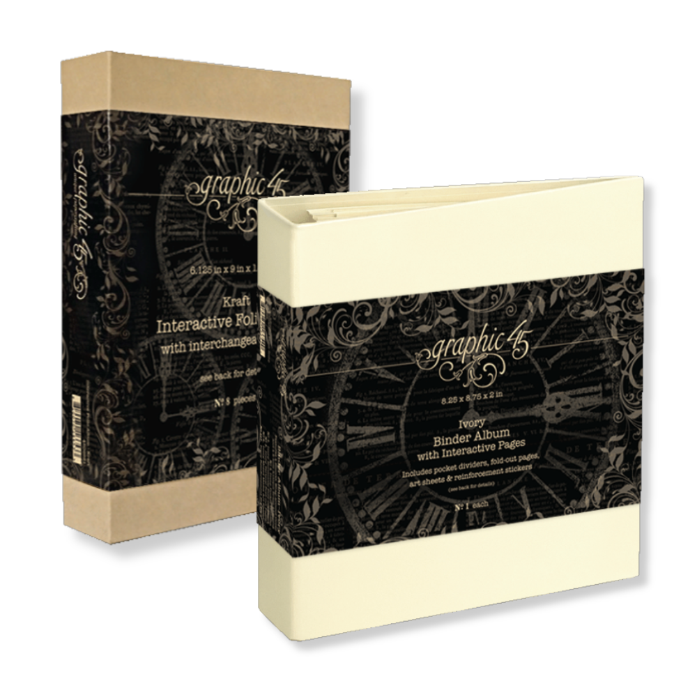 New G45 Albums – Spring Sneak Peeks – Graphic 45 Papers