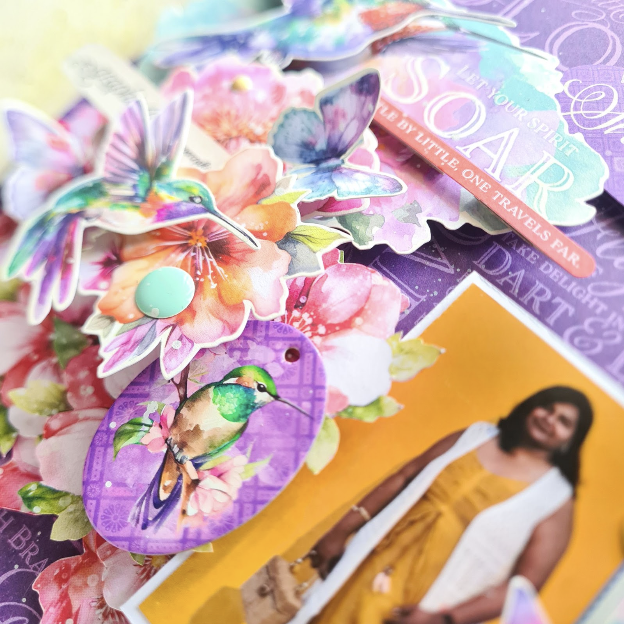 Learn to Create a Dimensional Layout with Evanjelene – Graphic 45 Papers