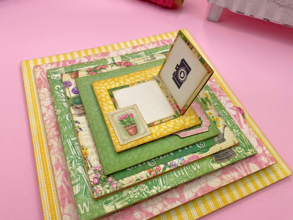 Build Your Own 2-in-1 Pyramid Album – Graphic 45 Papers