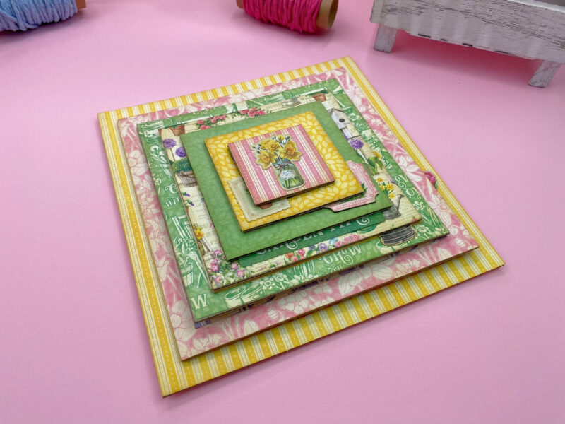 Build Your Own 2-in-1 Pyramid Album – Graphic 45 Papers