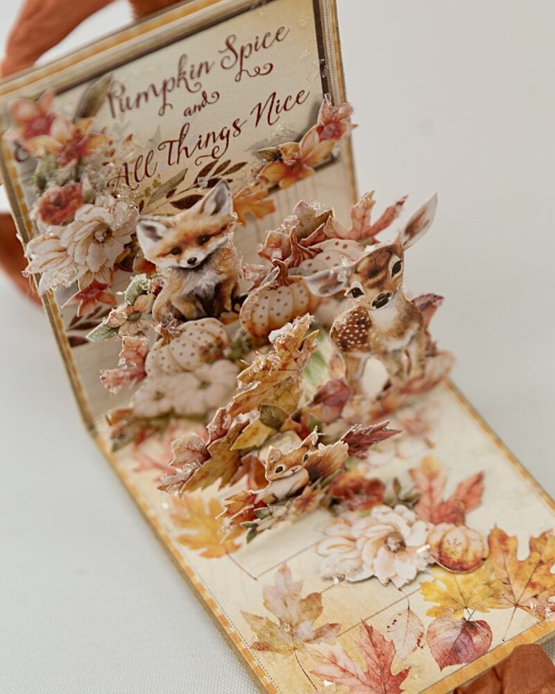 How to Make a Stunning Woodland Animals Pop-Up Card – Graphic 45 Papers