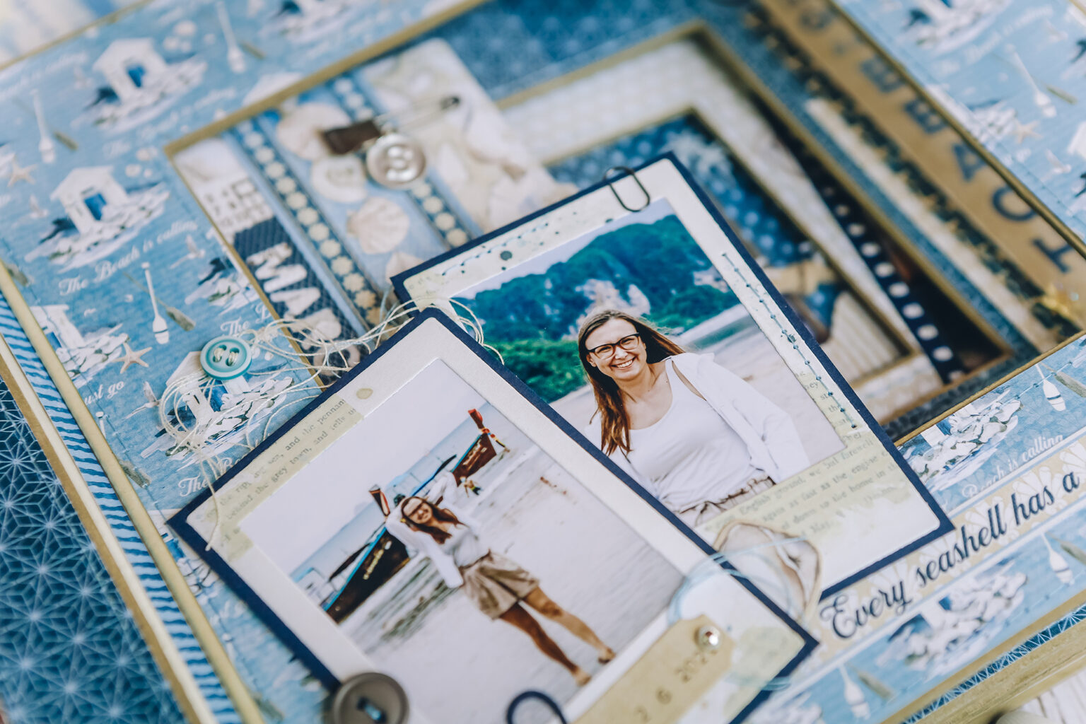 Step-by-Step Scrapbook Album Tutorial: Maria Smeshkova’s G45LeveledUp ...