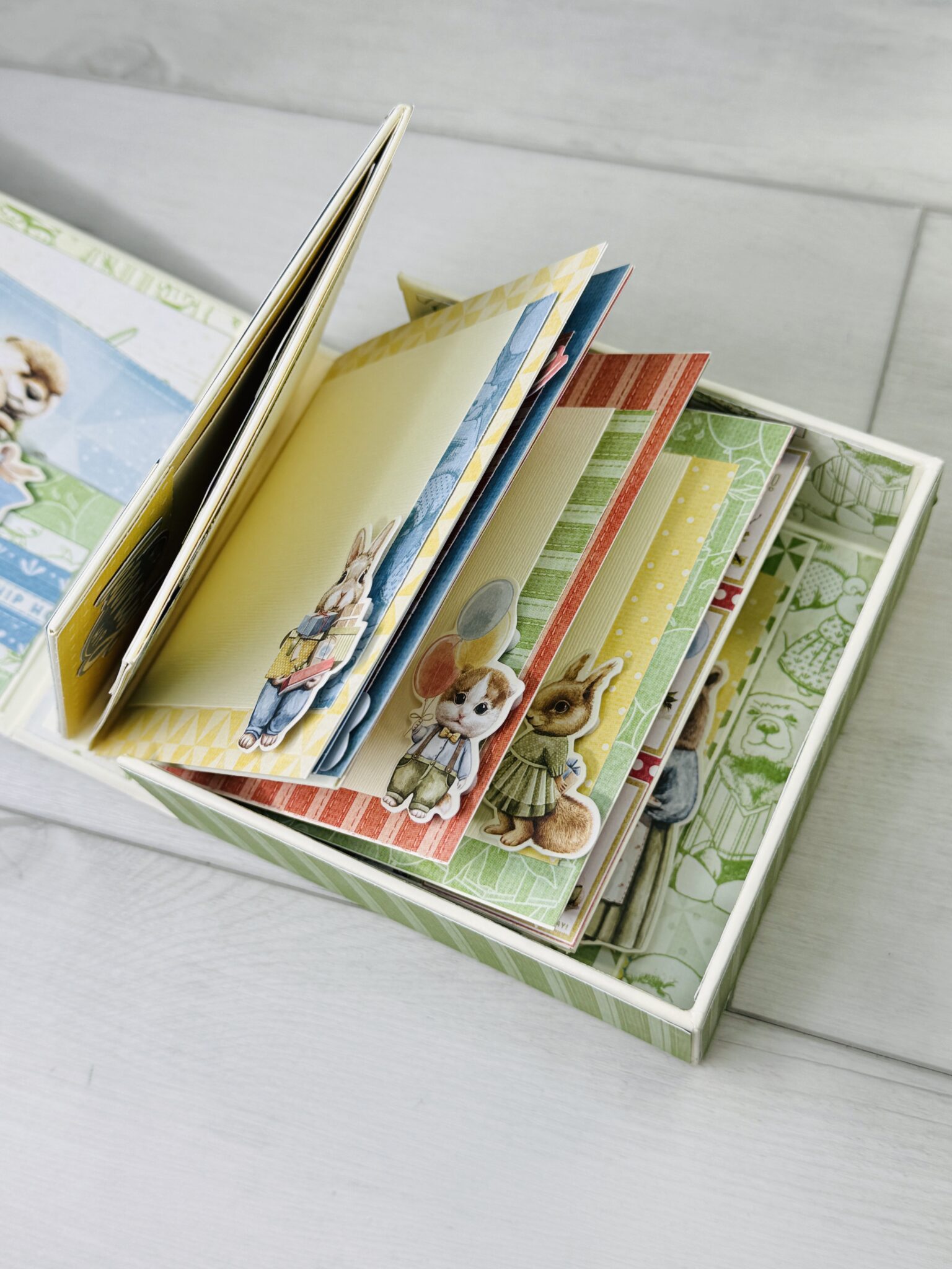 Create a Stunning Mini Album in a Box with Hip Hip Hooray! (Step-by ...