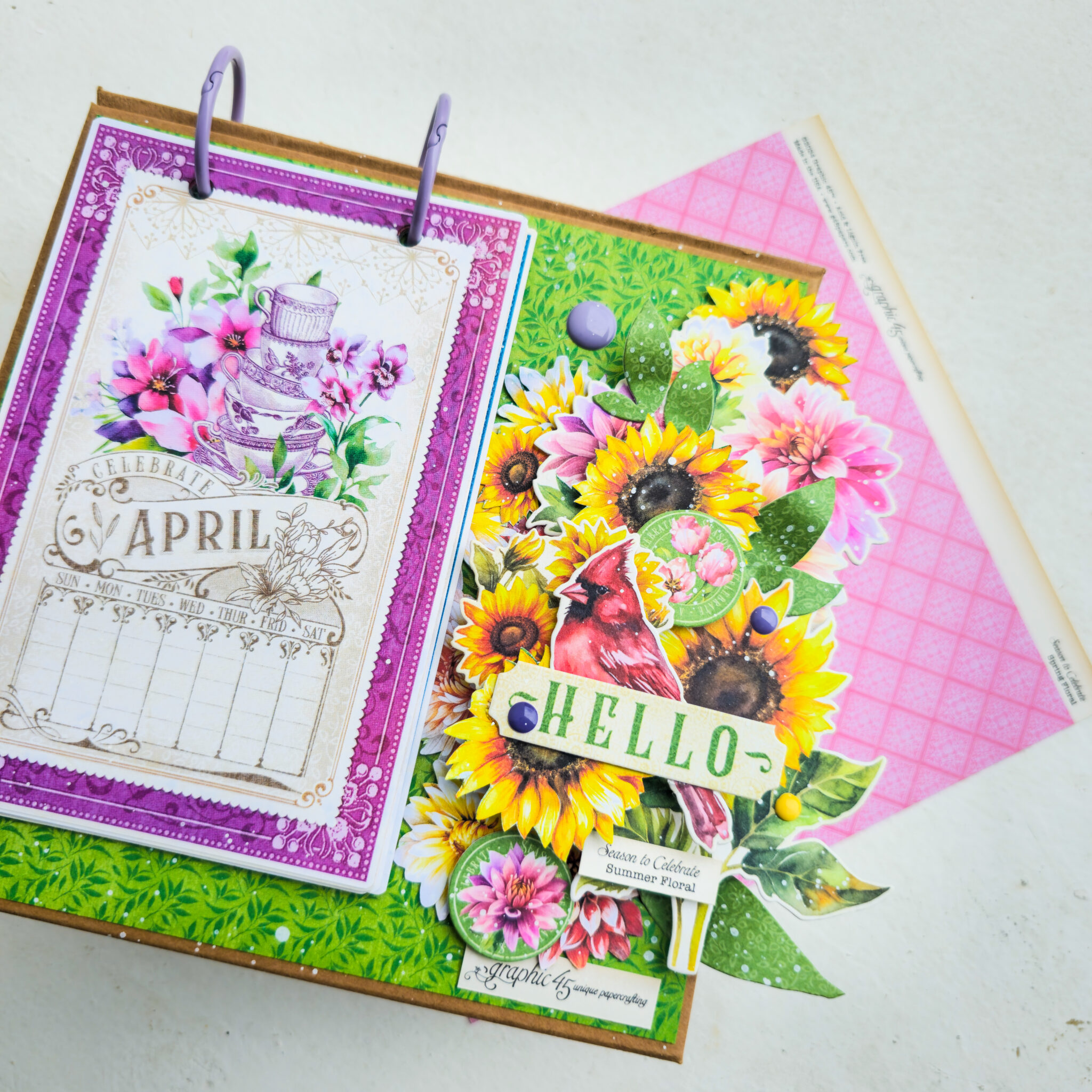 A Calendar You’ll Never Have to Replace! DIY Perpetual Flip Calendar ...