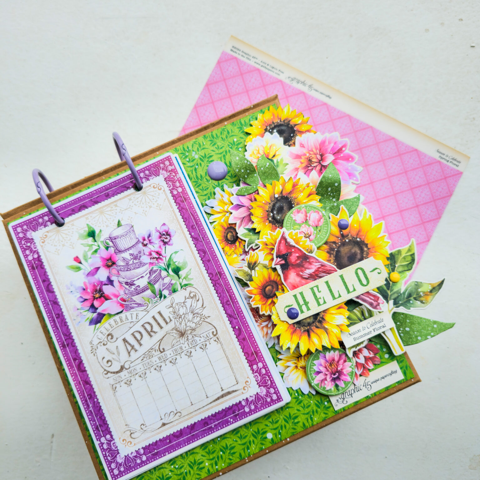 A Calendar You’ll Never Have to Replace! DIY Perpetual Flip Calendar ...
