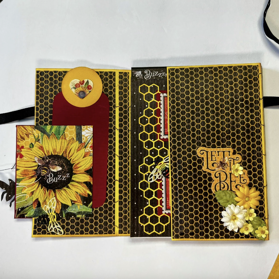 DIY Garden Notebooks with the Let It Bee – Graphic 45 Papers