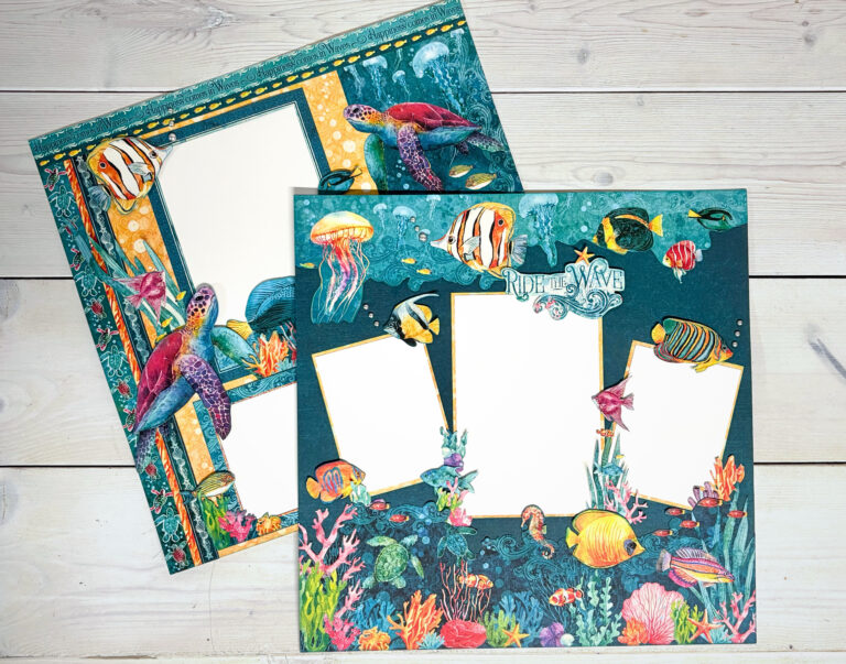 Scrapbook Like a Pro – Double Page Layout Tutorial Featuring Seas the ...