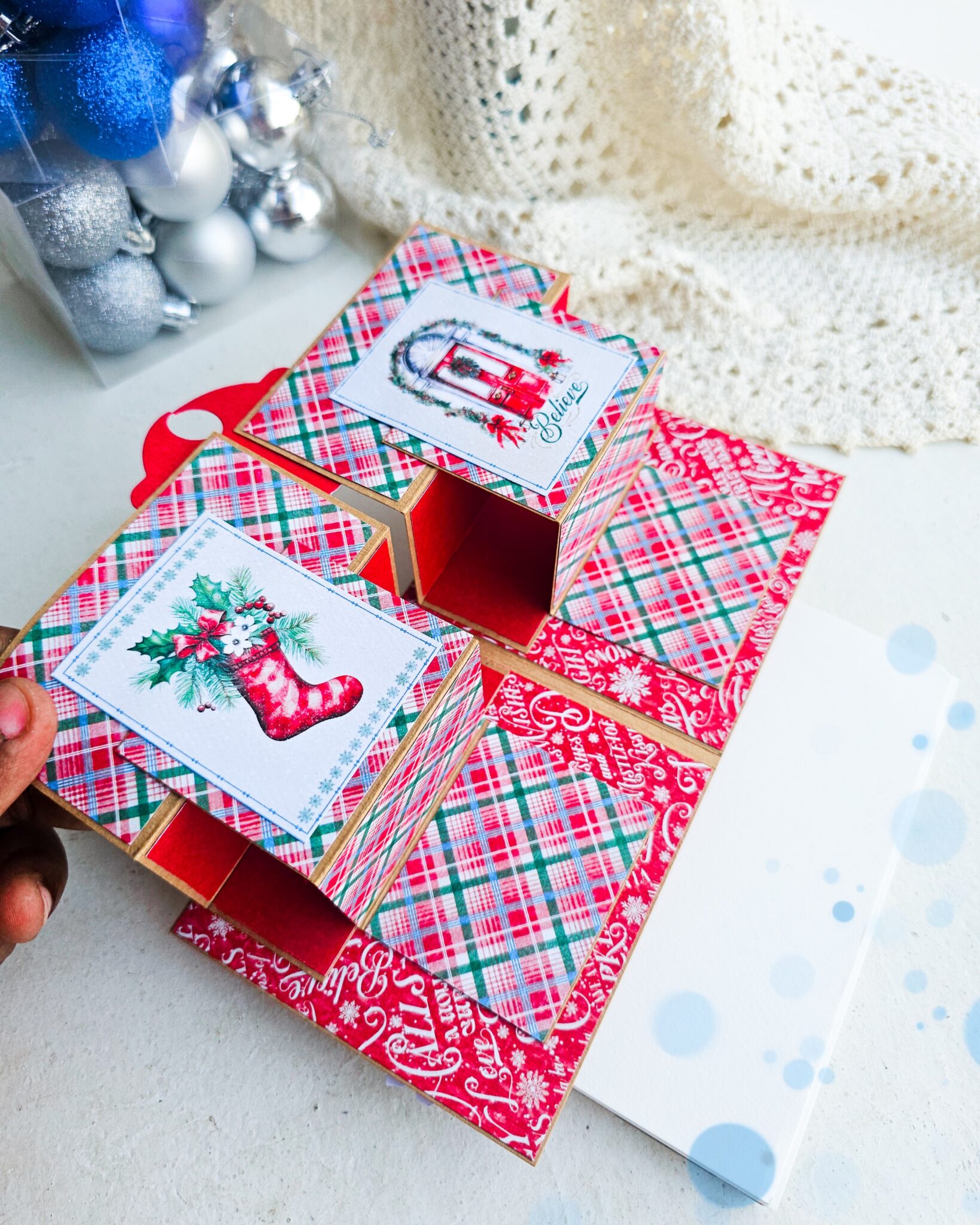 The 3D Christmas Card That Wows on Sight — Build this Double Pop-Up ...