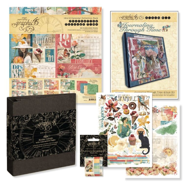 Create an Art Journal Album & Collage Pop-Up Cards with Journaling ...