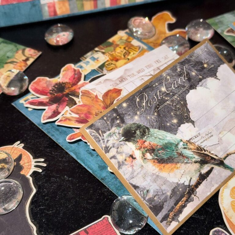 Create an Art Journal Album & Collage Pop-Up Cards with Journaling ...