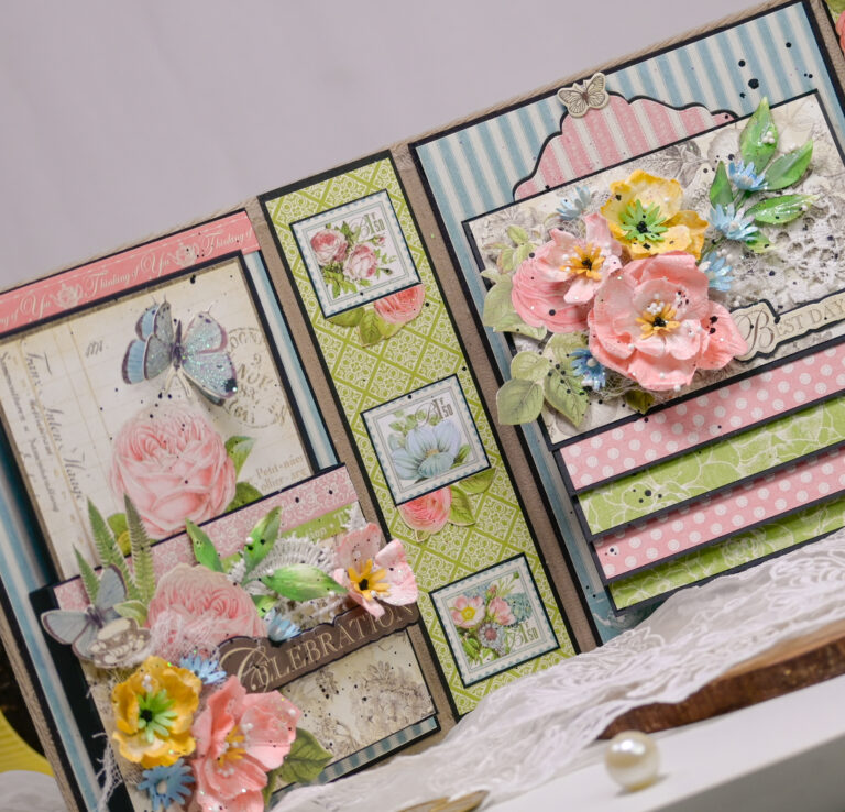 From Chipboard to Keepsake: DIY Folio Album Video Tutorial – Graphic 45 ...