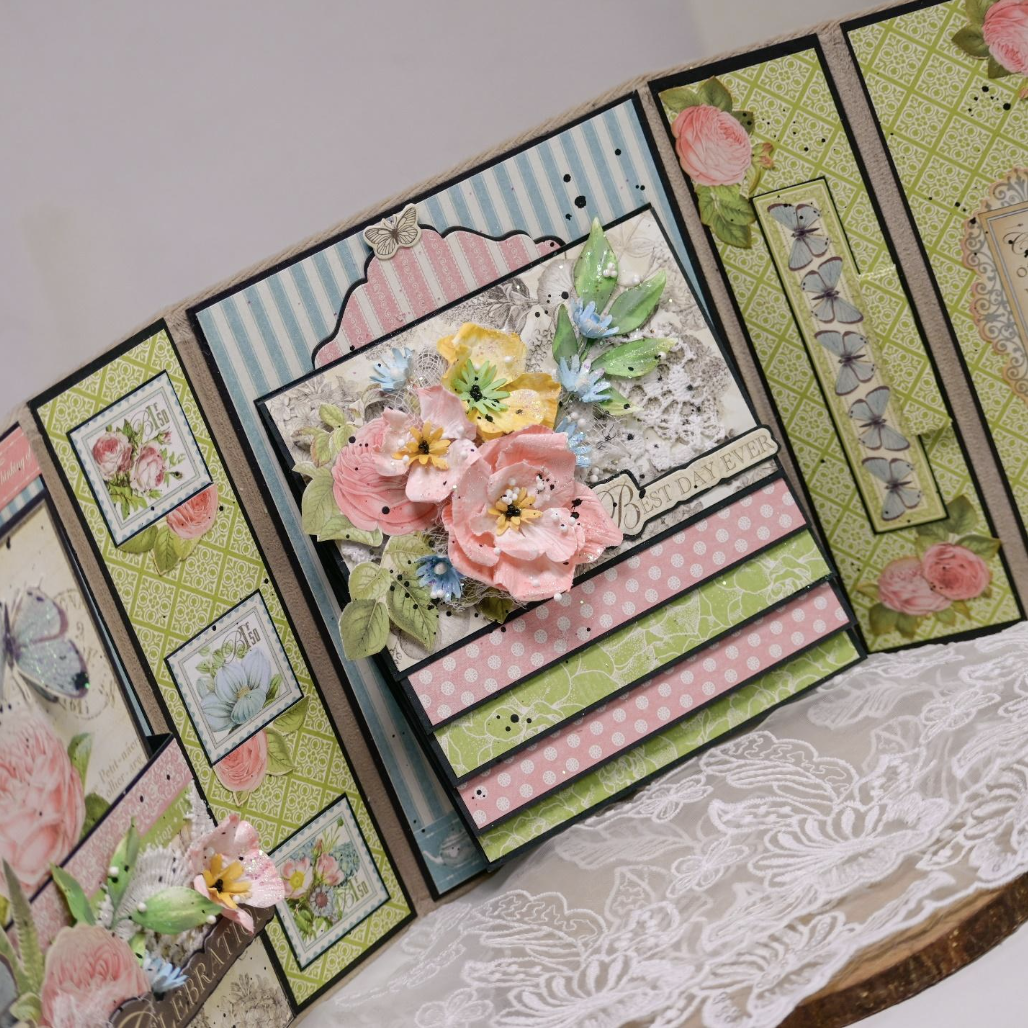 From Chipboard to Keepsake: DIY Folio Album Video Tutorial – Graphic 45 ...