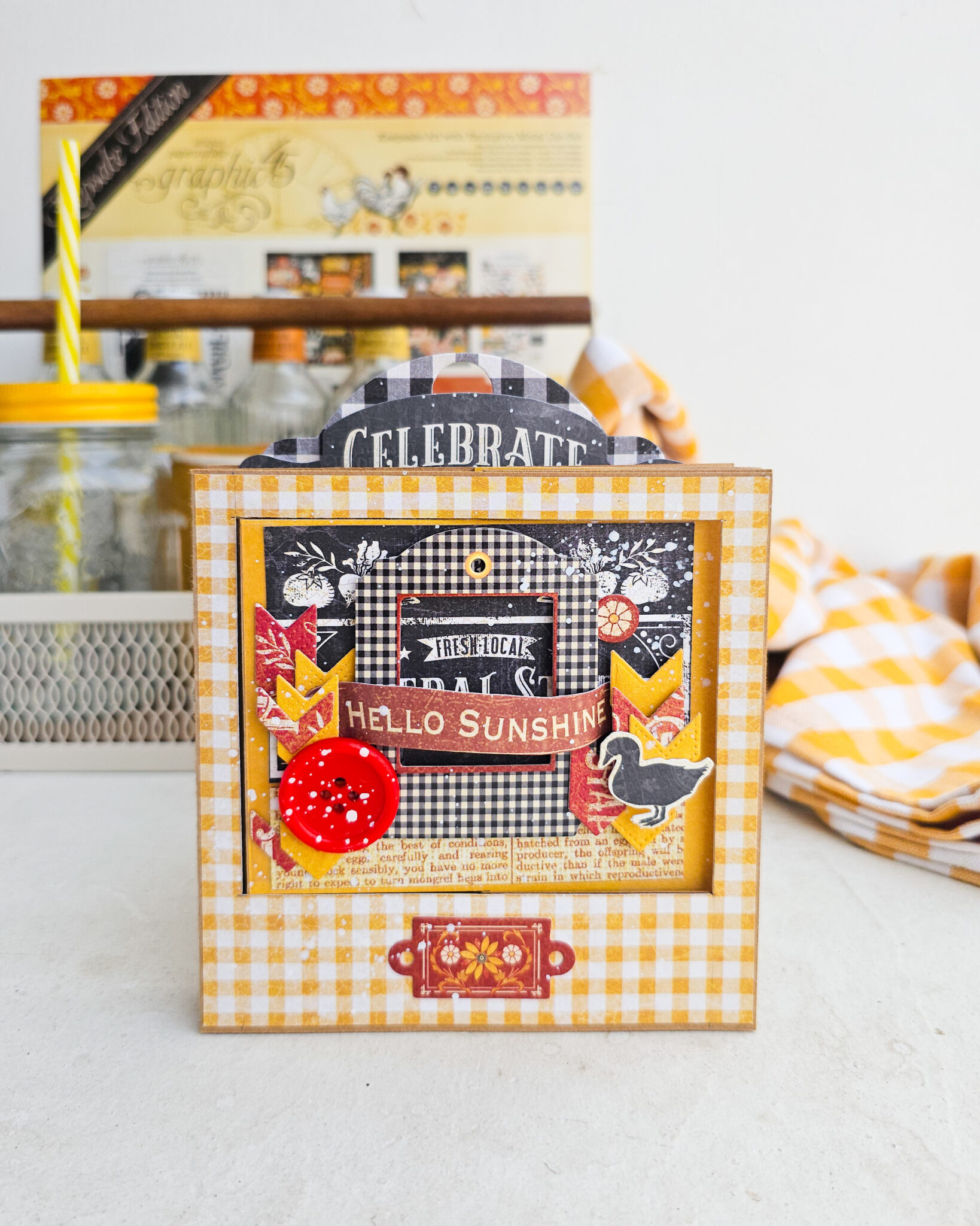 How to Make an Interactive Double Swing Card | Step-by-Step Tutorial ...