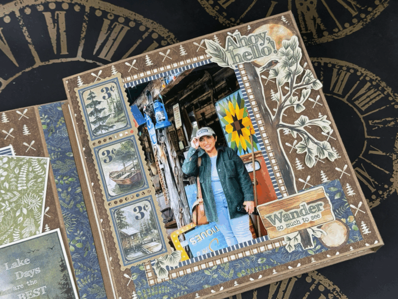 The Secret to Gorgeous Layered Mini Albums: Creatively Michelle Reveals ...
