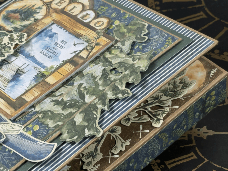 The Secret to Gorgeous Layered Mini Albums: Creatively Michelle Reveals ...
