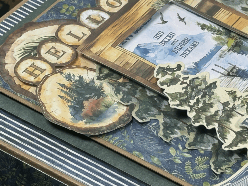 The Secret to Gorgeous Layered Mini Albums: Creatively Michelle Reveals ...